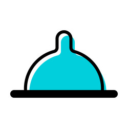 Condom icon health protection rubber symbol Vector Image