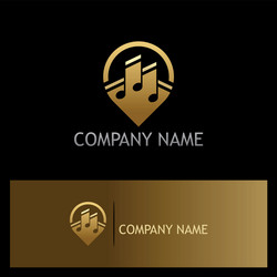 Gold Music Notes Vector Images (over 2,200)
