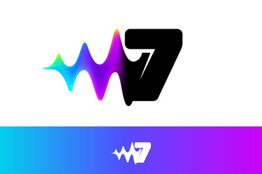 Number 7 Vector Images (over 17,000)
