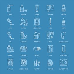 Dosage Forms Icons Vector Images (over 140)