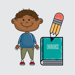 Boy with Pencil Vector Images (over 8,100)