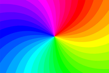 Pink radial background spiral ray starburst Vector Image