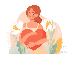 Girl Self Love Vector Images (over 3,300)