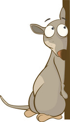 Sherlock holmes - great mouse detective cartoon Vector Image