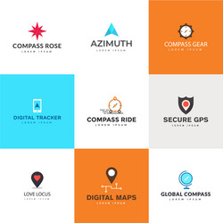Map Azimuth Compass Vector Images (39)