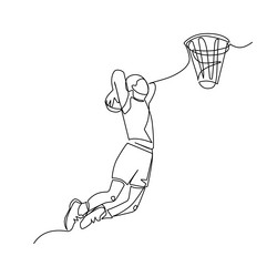 Basketball plyer Royalty Free Vector Image - VectorStock
