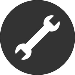 Tools icon design template isolated Royalty Free Vector