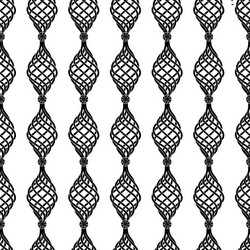 Wrought iron pattern Royalty Free Vector Image