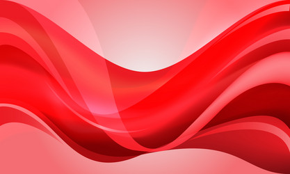 Red abstract wave background Royalty Free Vector Image
