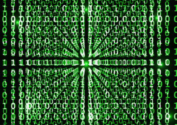 Matrix background Royalty Free Vector Image - VectorStock