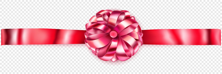 Big ribbon bow Royalty Free Vector Image - VectorStock