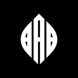 Bab logo letter design Royalty Free Vector Image