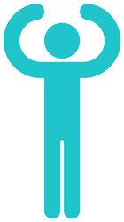 Man sign human icon men symbol Royalty Free Vector Image