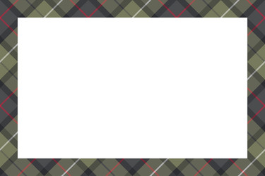 Rectangle borders and frames border pattern Vector Image