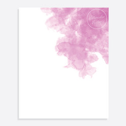 Flamingo on watercolor pink spot background Vector Image