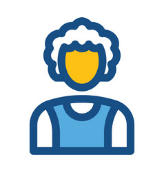 Nanny icon Royalty Free Vector Image - VectorStock