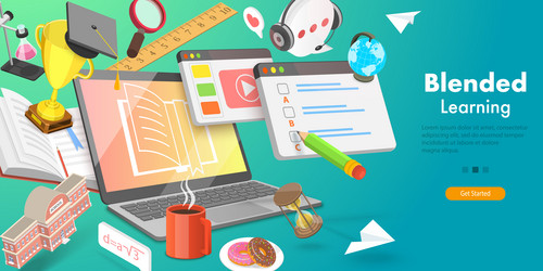 Blended Learning Vector Images (over 410)