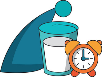 Sleep and rest cartoons Royalty Free Vector Image