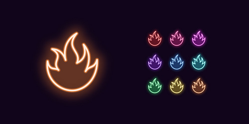 Neon Fire Vector Images (over 18,000)