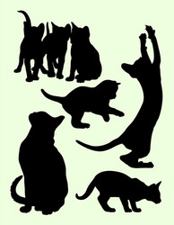 Cat Reaching Vector Images (78)