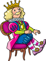 King Royalty Free Vector Image - VectorStock