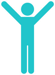 Man sign human icon men symbol Royalty Free Vector Image