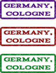 Authentic german watermark stamp Royalty Free Vector Image
