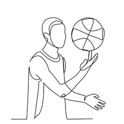 Basketball plyer Royalty Free Vector Image - VectorStock