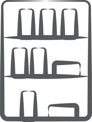 Book Rack Vector Images (over 2,500)