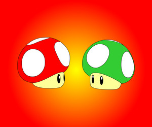 Mario Mushroom Vector Images (25)