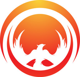 Phoenix icon Royalty Free Vector Image - VectorStock