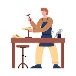 Shoemaker Royalty Free Vector Image - VectorStock