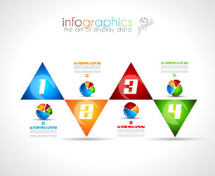 Infographic design elements for your business Vector Image
