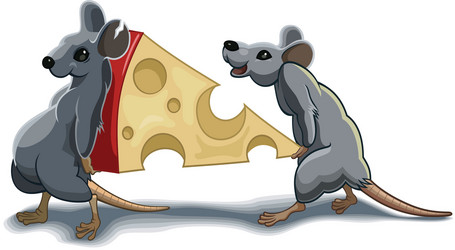 Mouse Stealing Cheese Vector Images (54)