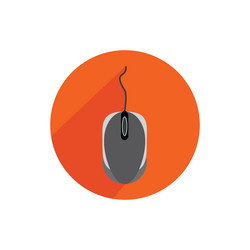 Computer mouse logo Royalty Free Vector Image - VectorStock