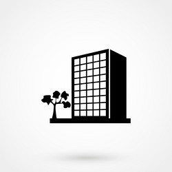 Building Icon White Vector Images (over 280,000)