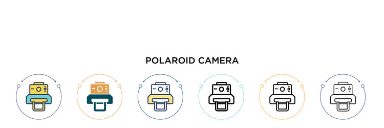 Polaroid Outline Vector Images (over 120)