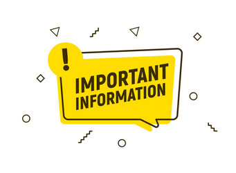 Important Notice Icon