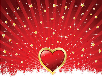 Heart burst Royalty Free Vector Image - VectorStock