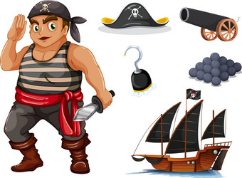 Three thieves Royalty Free Vector Image - VectorStock