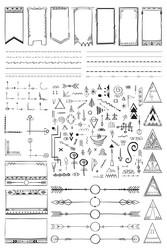 Boho Border Vector Images (over 14,000)