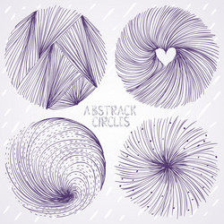 Abstract circle Royalty Free Vector Image - VectorStock