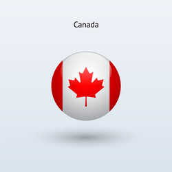 Canada Flag Round Vector Images (over 1,600)
