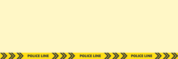 Police line design Royalty Free Vector Image - VectorStock