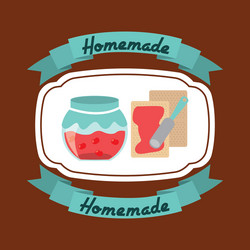 Homemade product Royalty Free Vector Image - VectorStock