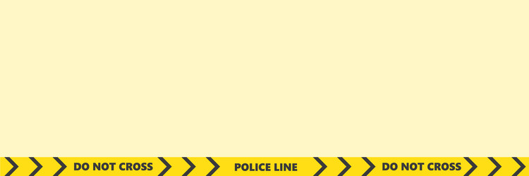 Police line design Royalty Free Vector Image - VectorStock