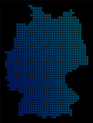 Germany Pixel Map Vector Images (over 170)