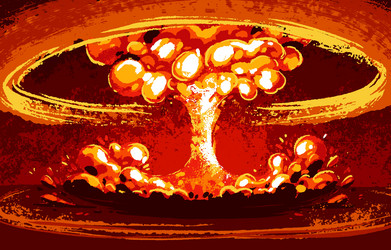 Mushroom Cloud Boom Vector Images (over 280)