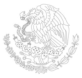 Mexican Eagle Logo Vector Images (over 100)