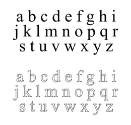 Unicode Vector Images (over 300)